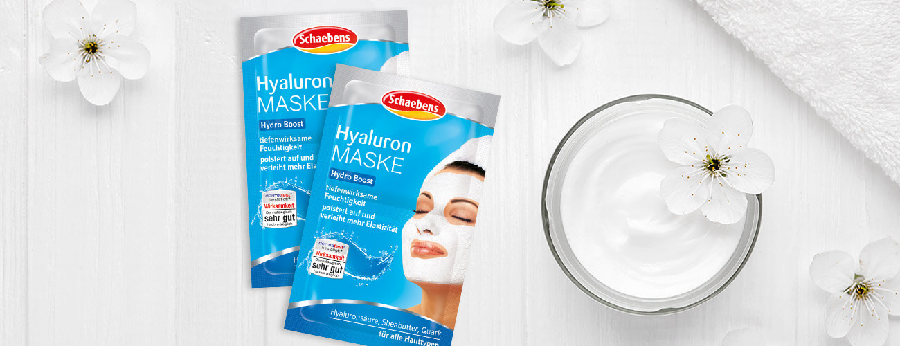 Hyaluron Maske - Schöne und gesunde Haut mit Schaebens